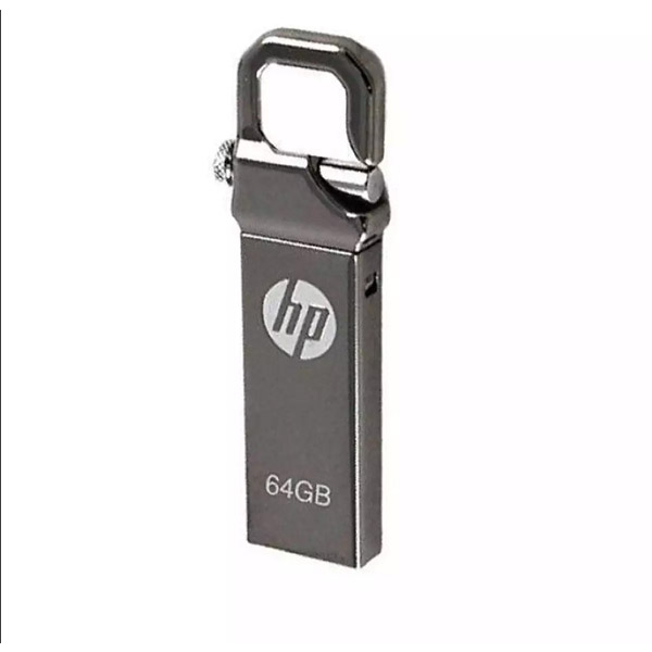 HP 64GB USB FLASH DRIVE -SILVER - TechUber.PK