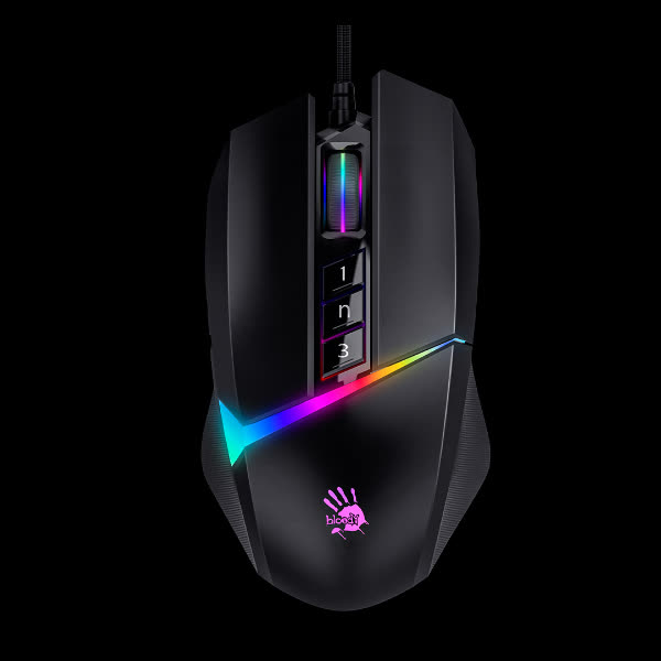 Bloody W60 MAX RGB Gaming Mouse - TechUber.PK