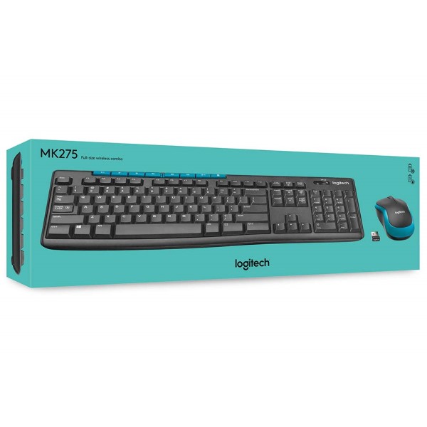 Logitech Mk275 Wireless Keyboard And Mouse Combo For Windows Techuber Pk