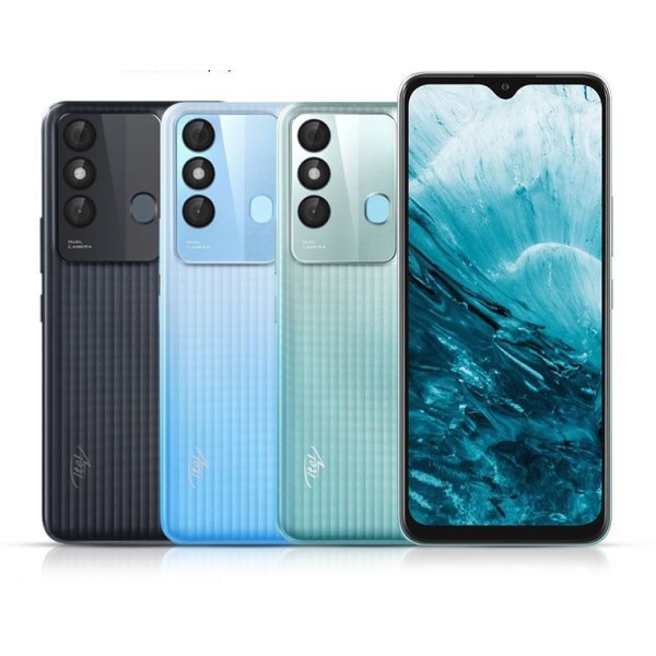 itel Vision 3 Plus (Sea Blue, 64GB + 4GB) - TechUber.PK